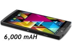 5 Smartphones with huge battery life of 4,000mAH and over.