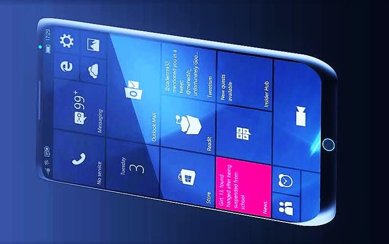 New Microsoft smartphone: 12MP cam, 5-inch screen - Price Pony