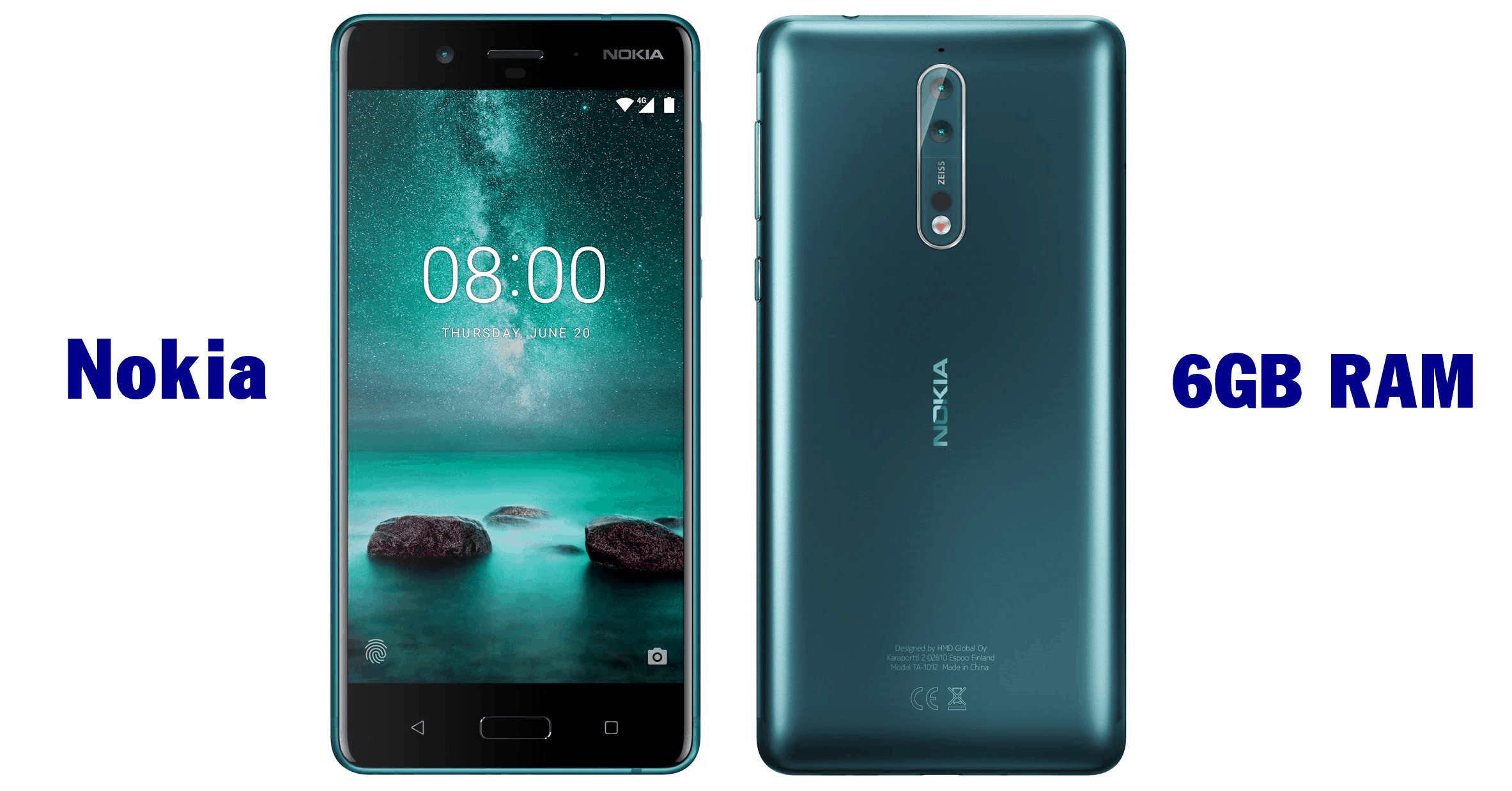 Nokia 8 official release: 5.3", 6GB RAM, SND 835 and 3500 mAh - Price Pony