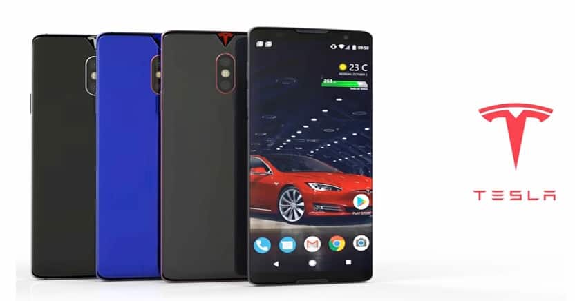 BRAND NEW Tesla Smartphone Spotted: 6GB RAM, SND 845, bezel-less