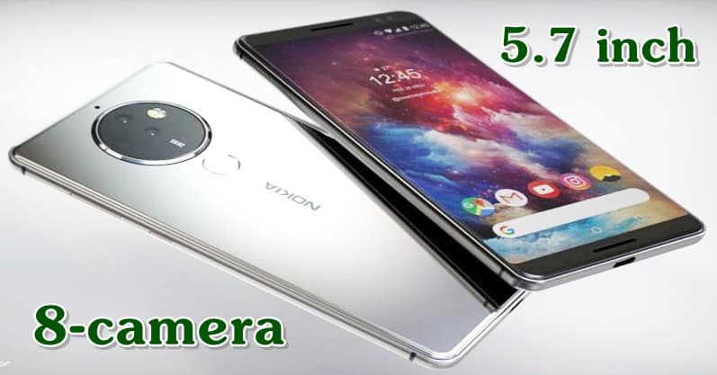 Nokia 9 2018 flagship: 5.7 inch, 6GB RAM, crazy PENTA CAMERAS