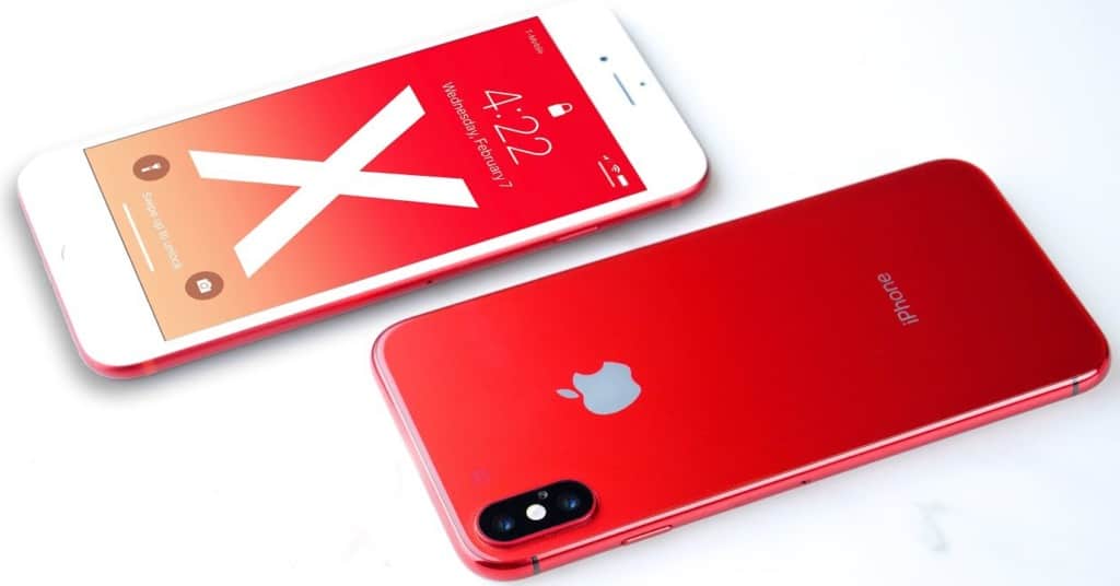 Apple iPhone X Product RED: dual cam, 256GB ROM coming on...>