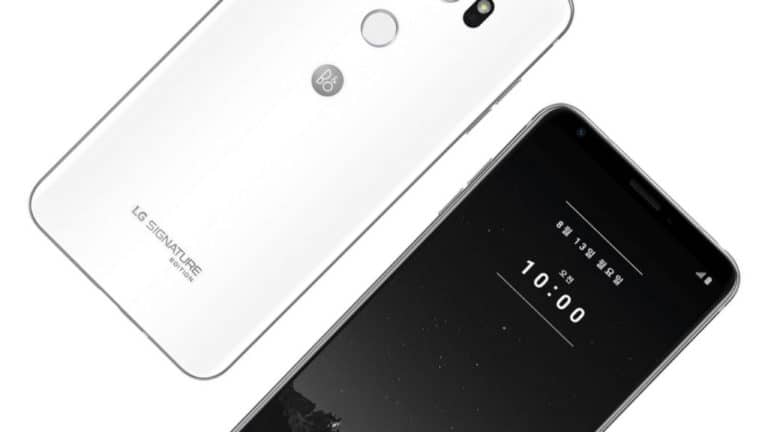 LG Signature Edition 2018: dual 16MP cameras, indestructible design!