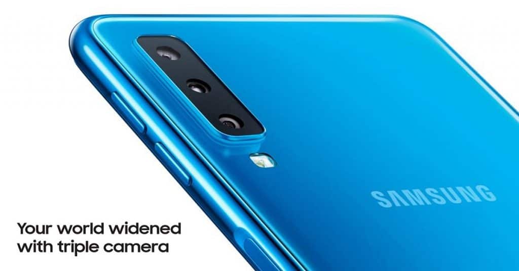 Samsung Galaxy A7 2018 is officially available with Triple-lens Cam ...
