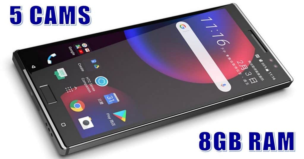 Best 5 Upcoming Innovative Phones: five cameras, 4150mAh battery and...