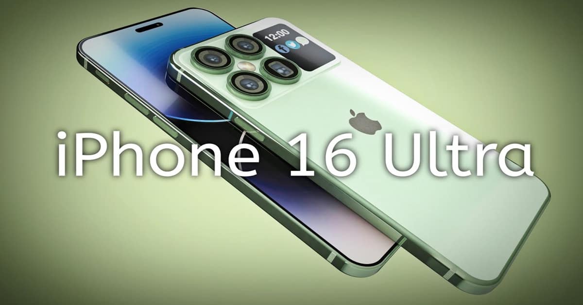 Apple iPhone 16 Ultra specs: Dual Display, Apple 18 Bionic Chipset!